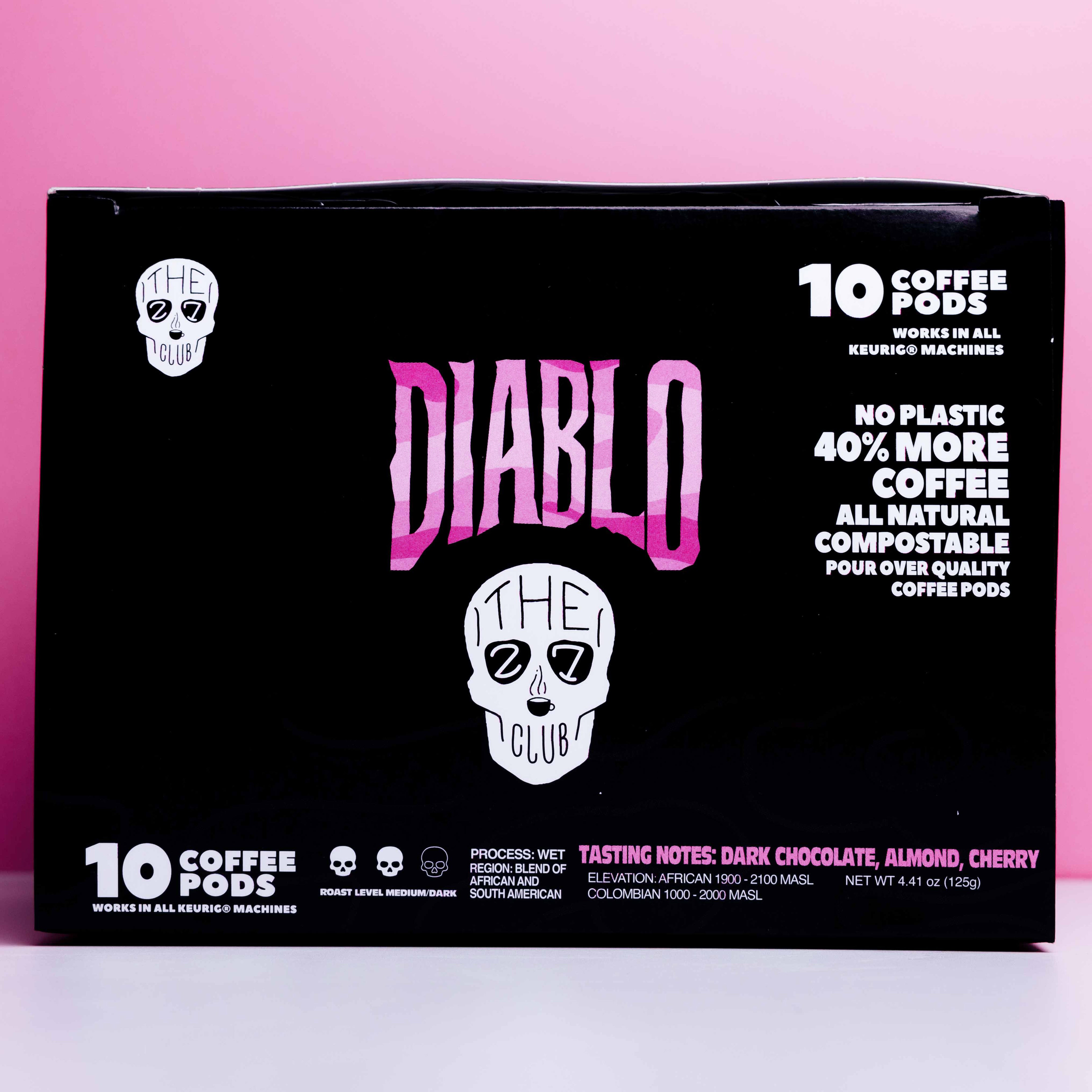Diablo Coffee Pods – 27 Club Coffee LLC